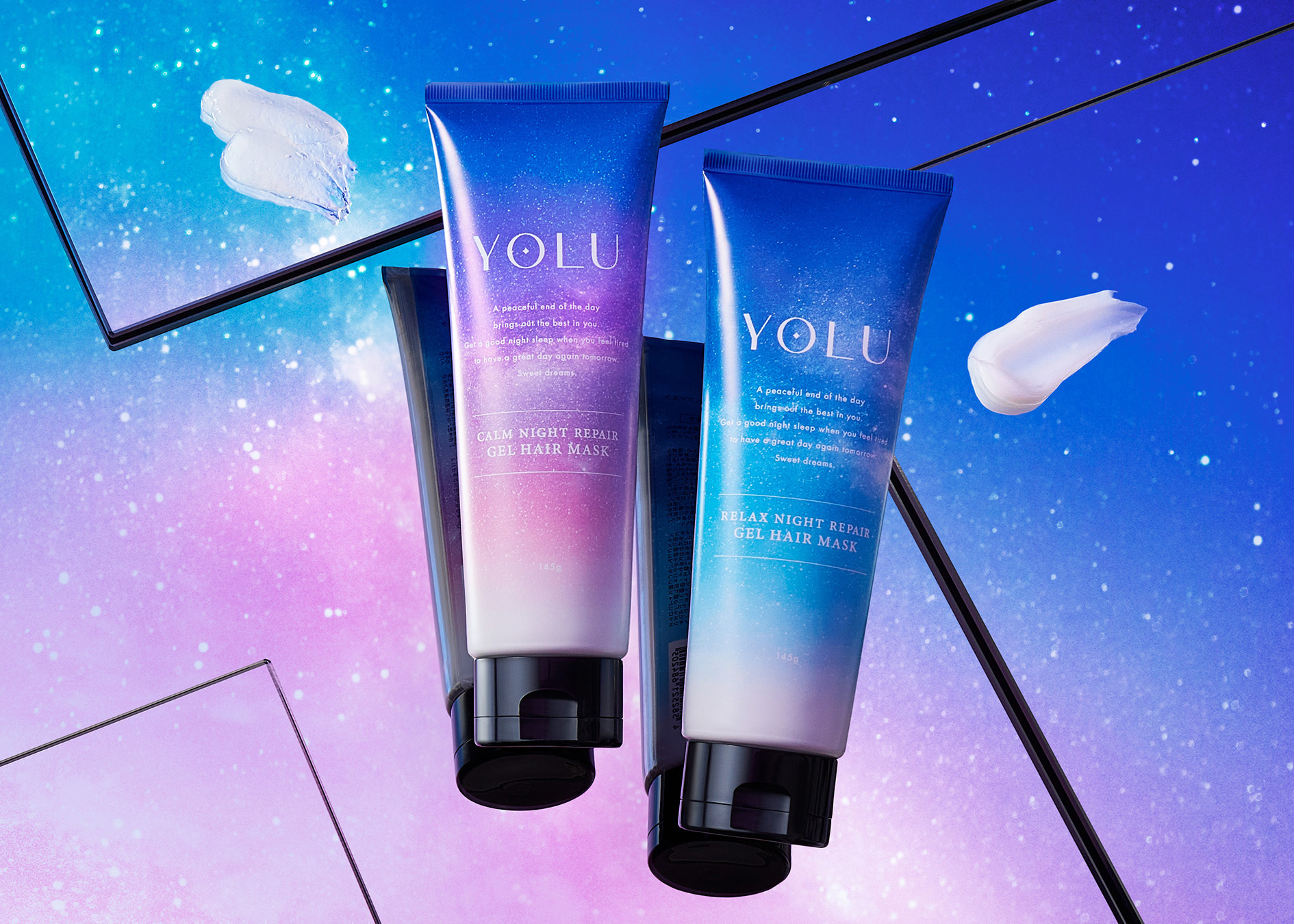 わずか10秒で集中ヘアケアができる『YOLU』の「ナイトジェルヘアマスク」が発売 | ARETTO(アレット)