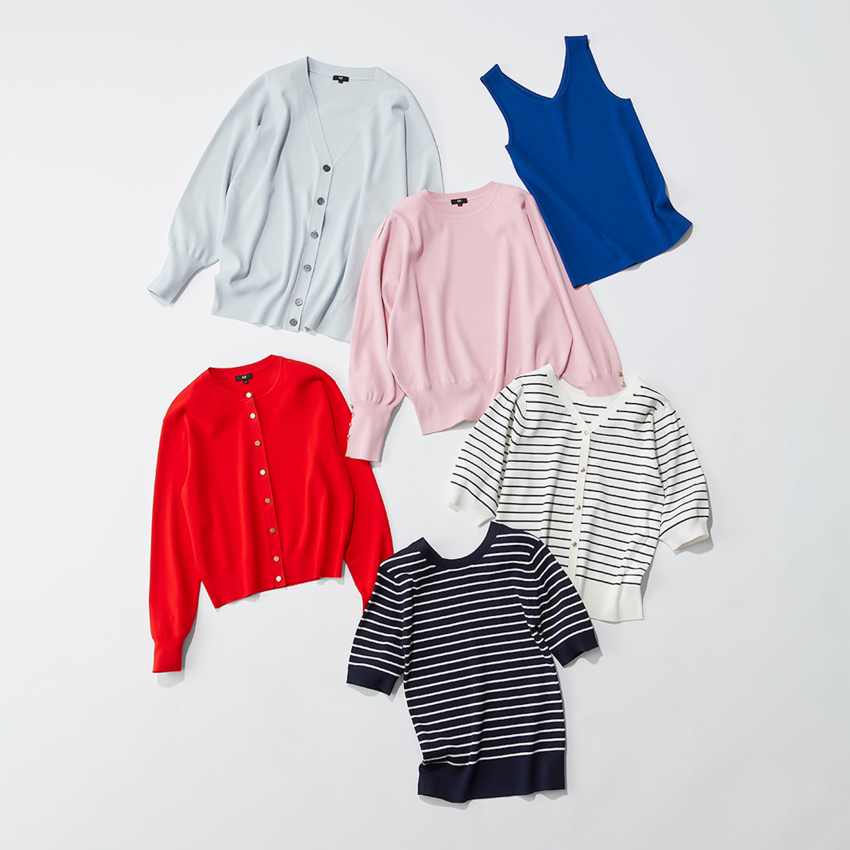 全10色展開に！『プラステ』UVカットニットシリーズにビビッドカラーが新登場 | ARETTO(アレット)