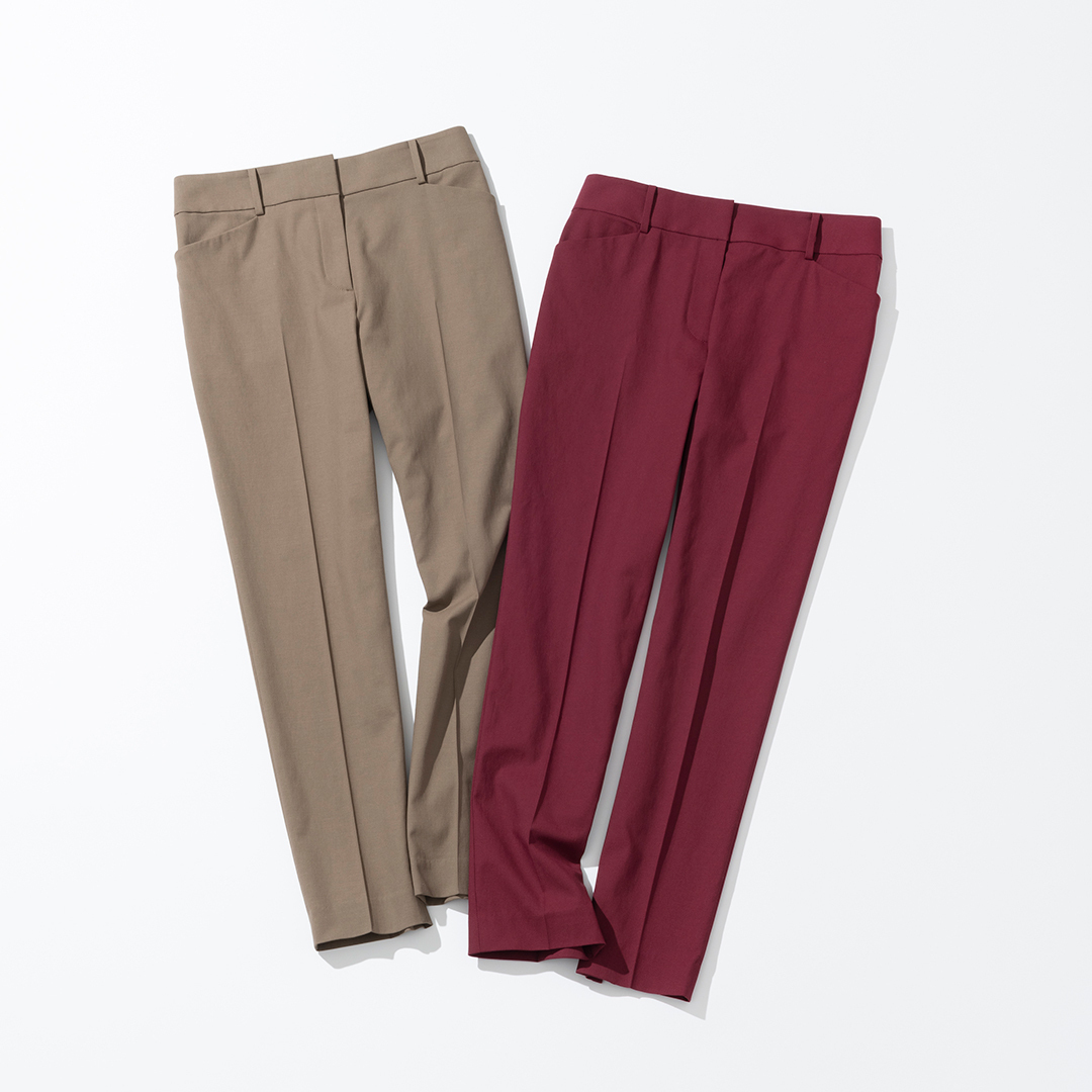 販売本数150万本突破！『PLST』の「美脚パンツ」に秋まで使える新色が登場 | ARETTO(アレット)