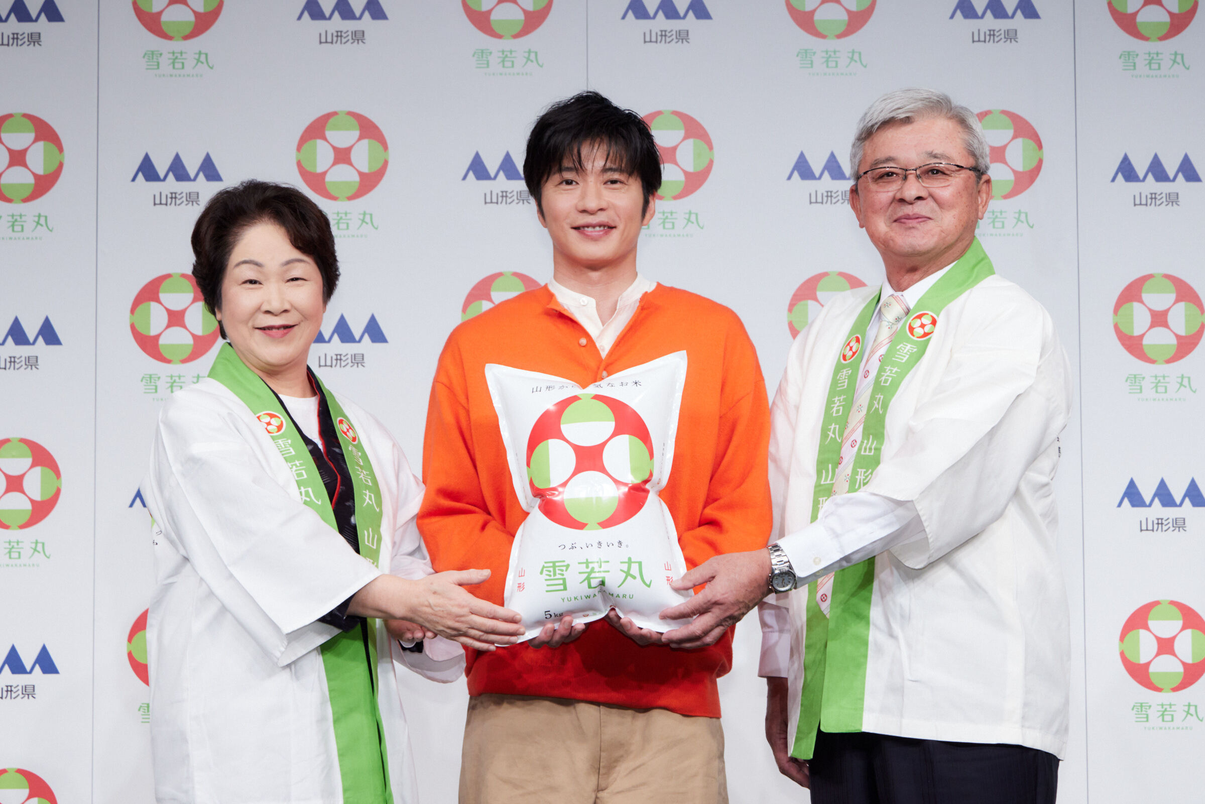 【レポ】田中圭が山形のお米『雪若丸』への愛を語る！新CM発表会に登壇 | ARETTO(アレット)