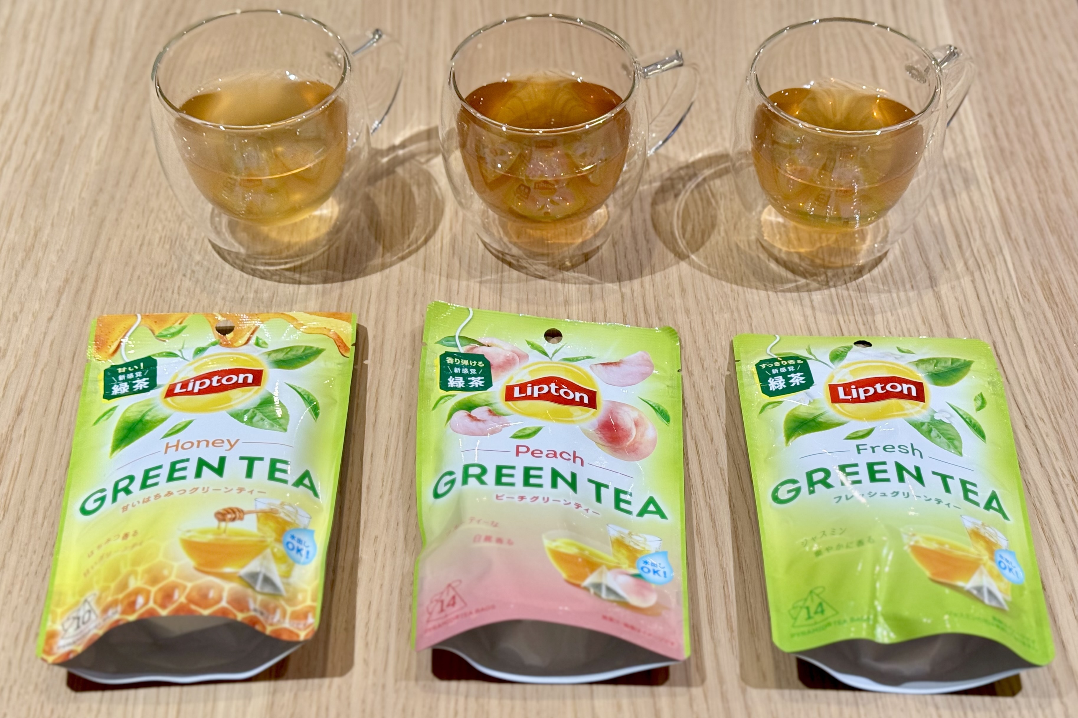 【レビュー】香りも味わいも個性豊か！「リプトン グリーンティー シリーズ」全3種を飲み比べ | ARETTO(アレット)